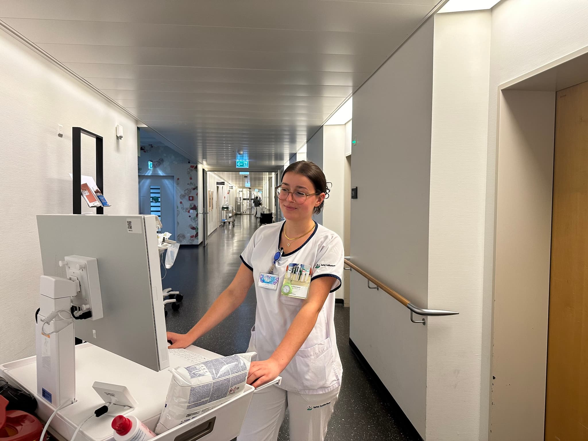 Abschluss Lernende Fachfrau Gesundheit im Spital Zollikerberg